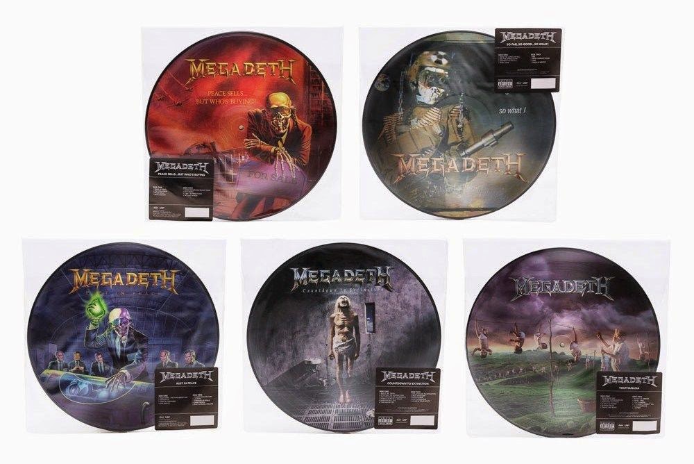 OMISSO RECORDS: Megadeth - LP Youthanasia - Picture Disc