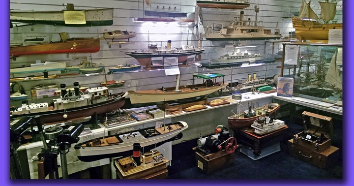 Maritime Model Museum: OUR FINE COLLECTION OF VINTAGE WORKING MODEL BOATS