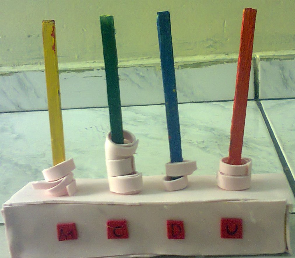 Mundo da Pedagogia: Formas de construir um ábaco