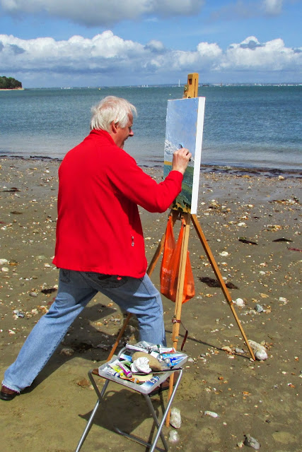 Isle of Wight Art Classes: En Plein Air Painting at Bembridge Point ...