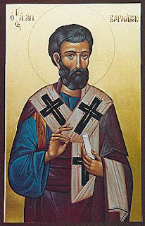 Surburg's blog: Feast of St. Barnabas, Apostle