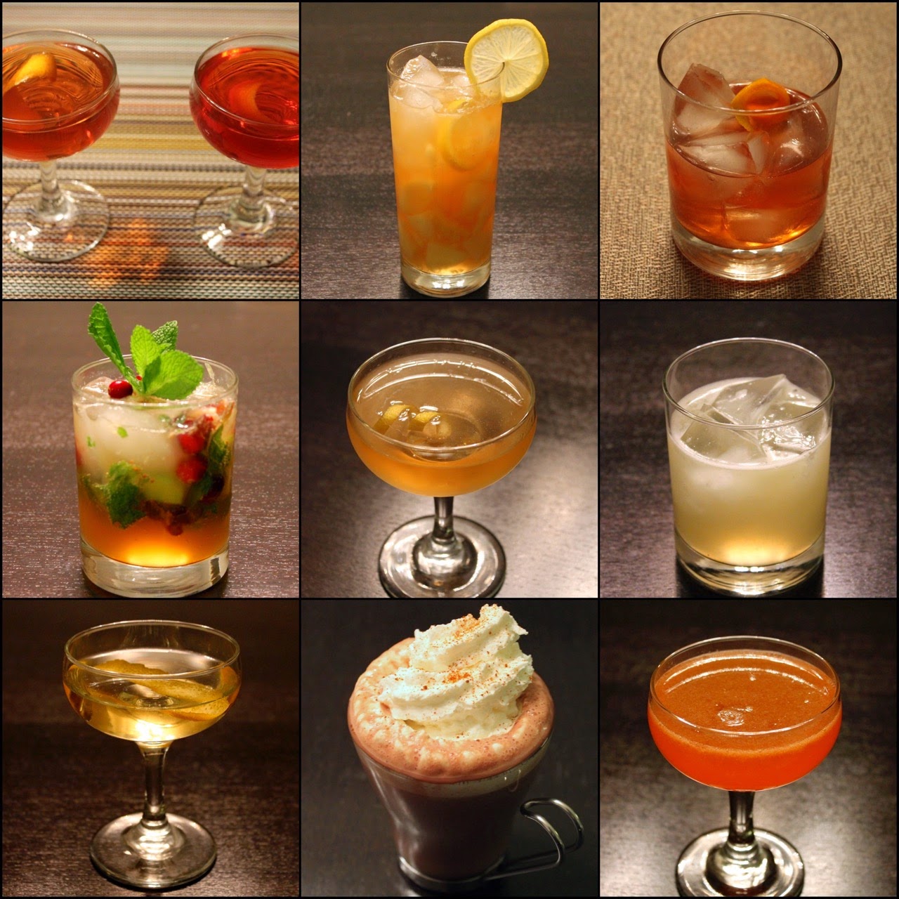 Cook In / Dine Out: Winter/Holiday Drinks Week