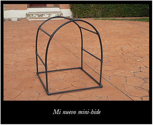 MANERAS DE MIRAR: Mi nuevo mini-hide