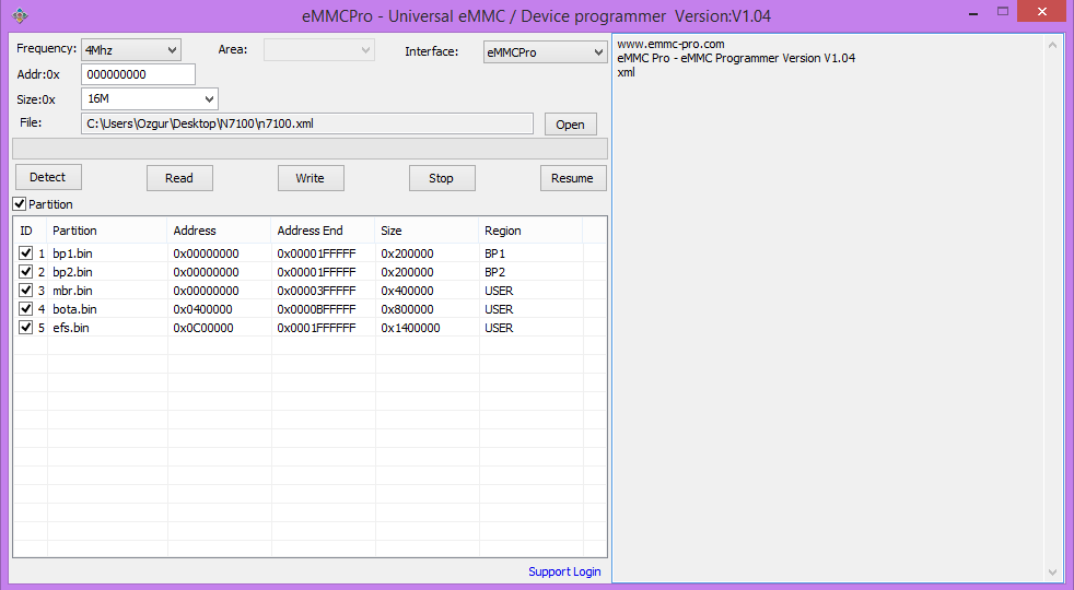 eMMC Pro - V1.04 Released - janumobil.blogspot.com