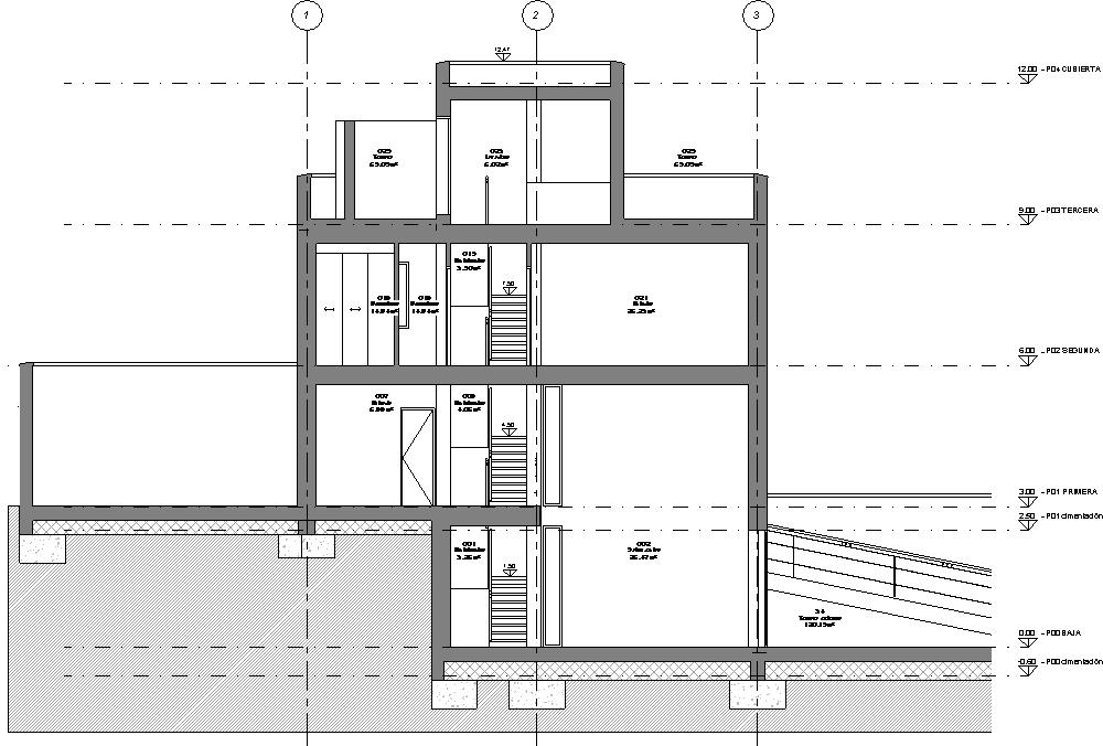Delineación Técnica para Arquitectura: CASA TUREGANO