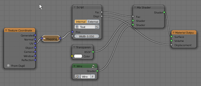 Small Blender Things: A Chainlink Fence OSL Shader for Blender Cycles