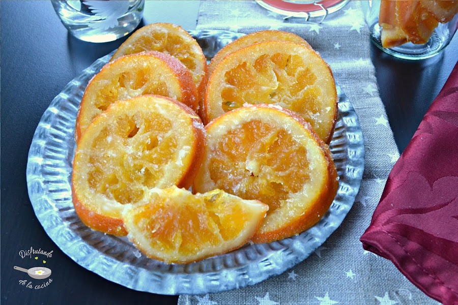 Naranjas escarchadas (Fruta escarchada) | Cocina