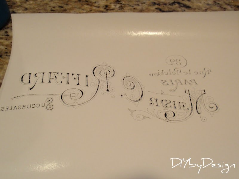 DIY by Design: Freezer Paper Fabric Transfer Tutorial