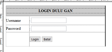 MEMBUAT FORM LOGIN SEDERHANA DENGAN HTML