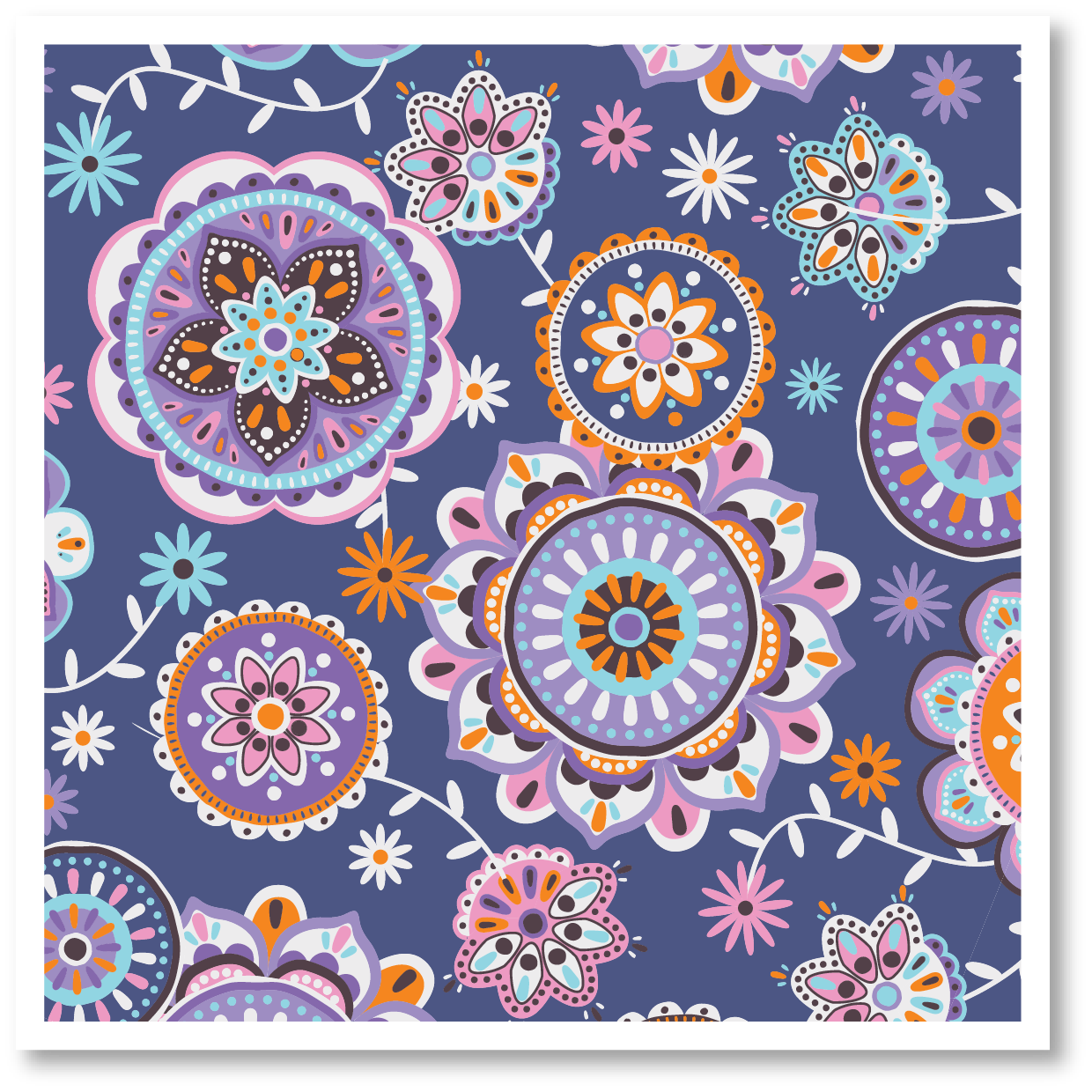 Emily Kiddy: Asian Inspired Pattern