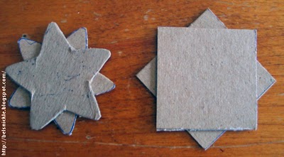 Tutorial for Weaving Christmas Stars With Yarn/String | Belznickle ...