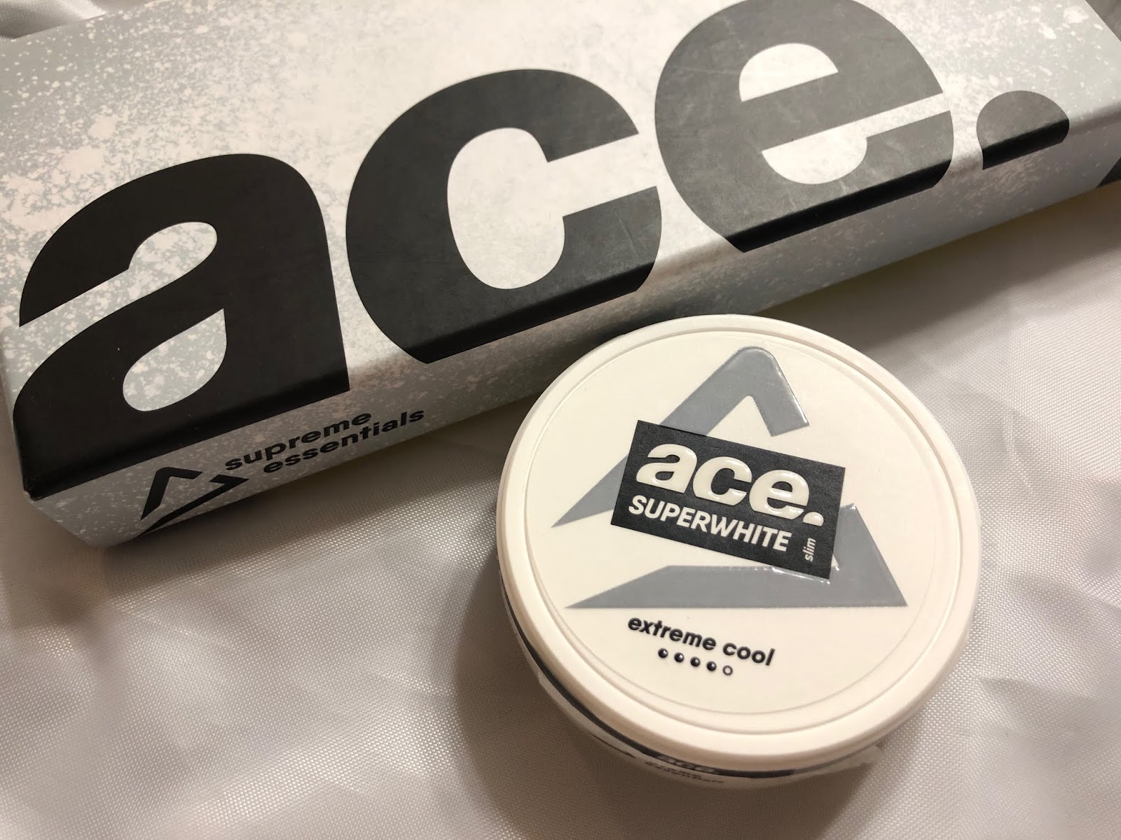 Ace Superwhite: Extreme Cool (Nicotine Pouches) - Review. 6 November 2019.