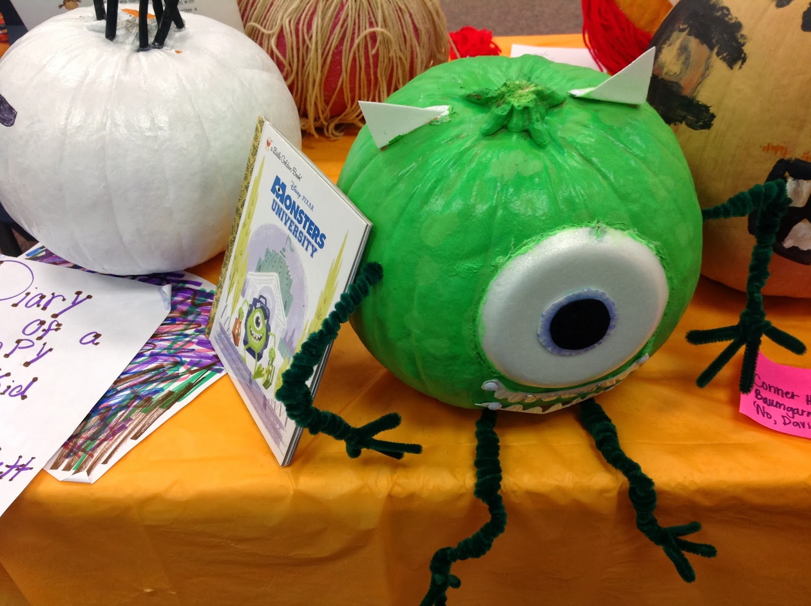 Literacy Minute: Storybook Pumpkins Oh My!