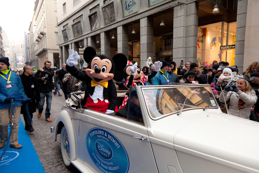 Disney Store a Milano: Comunicato stampa e foto dall'apertura del nuovo ...