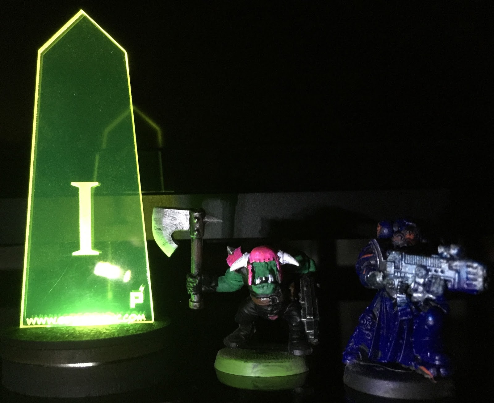 Battle Gaming One: LED Objective Markers in 40K -- One Way to Avoid ...