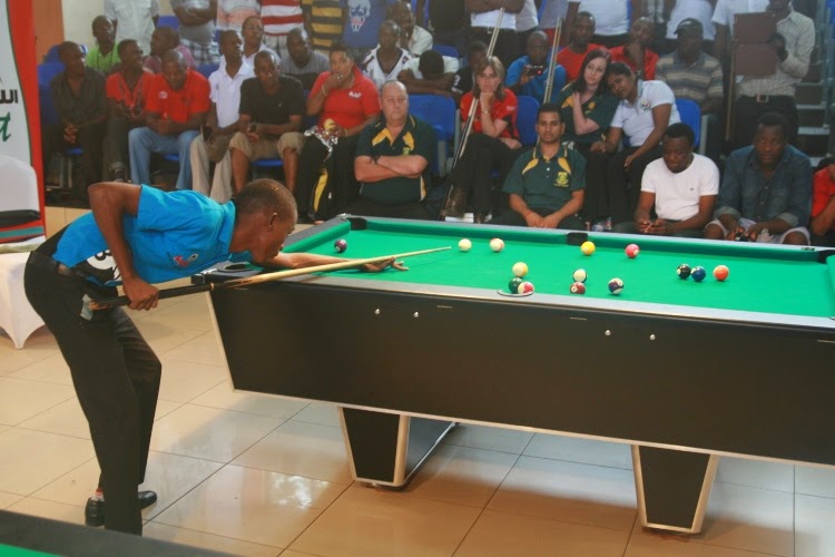 TANZANIA YATWAA UBINGWA WA SINGLES POOL TABLE AFRICA ~ g sengo