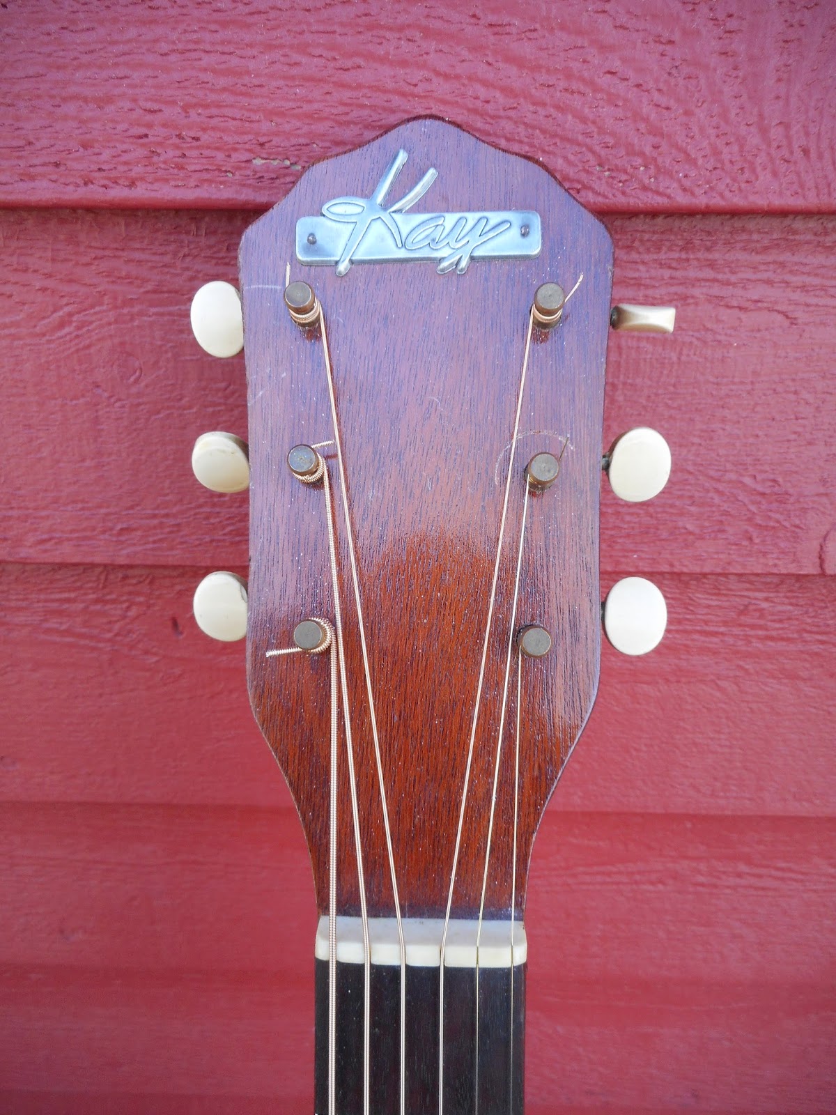 Your Grandpa's Guitar: 1954 Kay K10 Auditorium Size(OOO) Acoustic Guitar