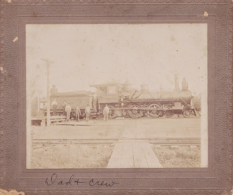 Workday Wednesday: Joe Milburn and Railroad Crew, Mystic, Iowa