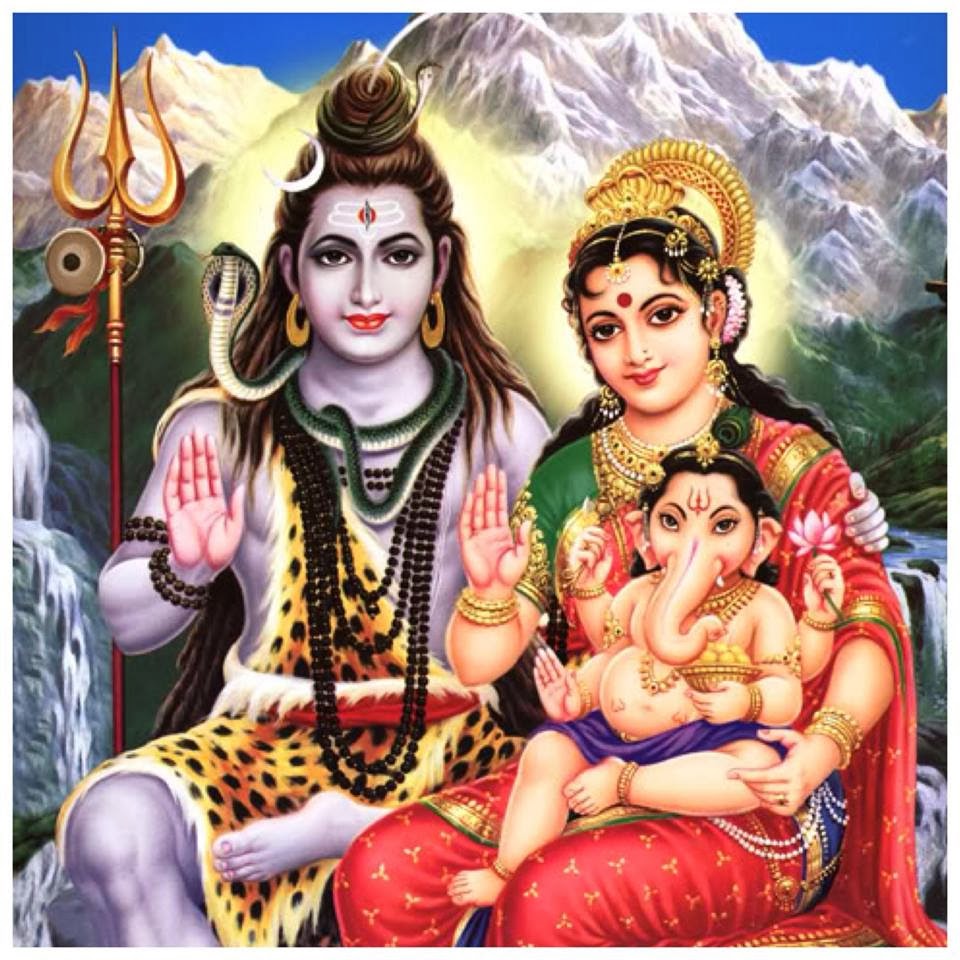 THE WORLD OF SHIVA PARIVAR: Lord Shiva Maa Parvati