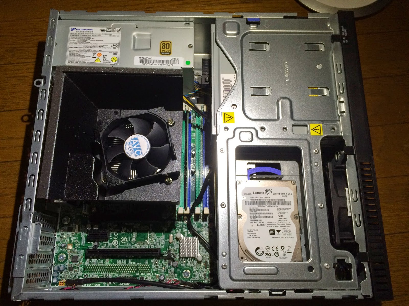 謎の日記: lenovo ThinkCentre M83 SFF Pro購入