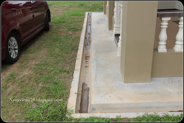 ! My Lovely Family Blog !: Longkang yg terbuka bertukar longkang bertutup.