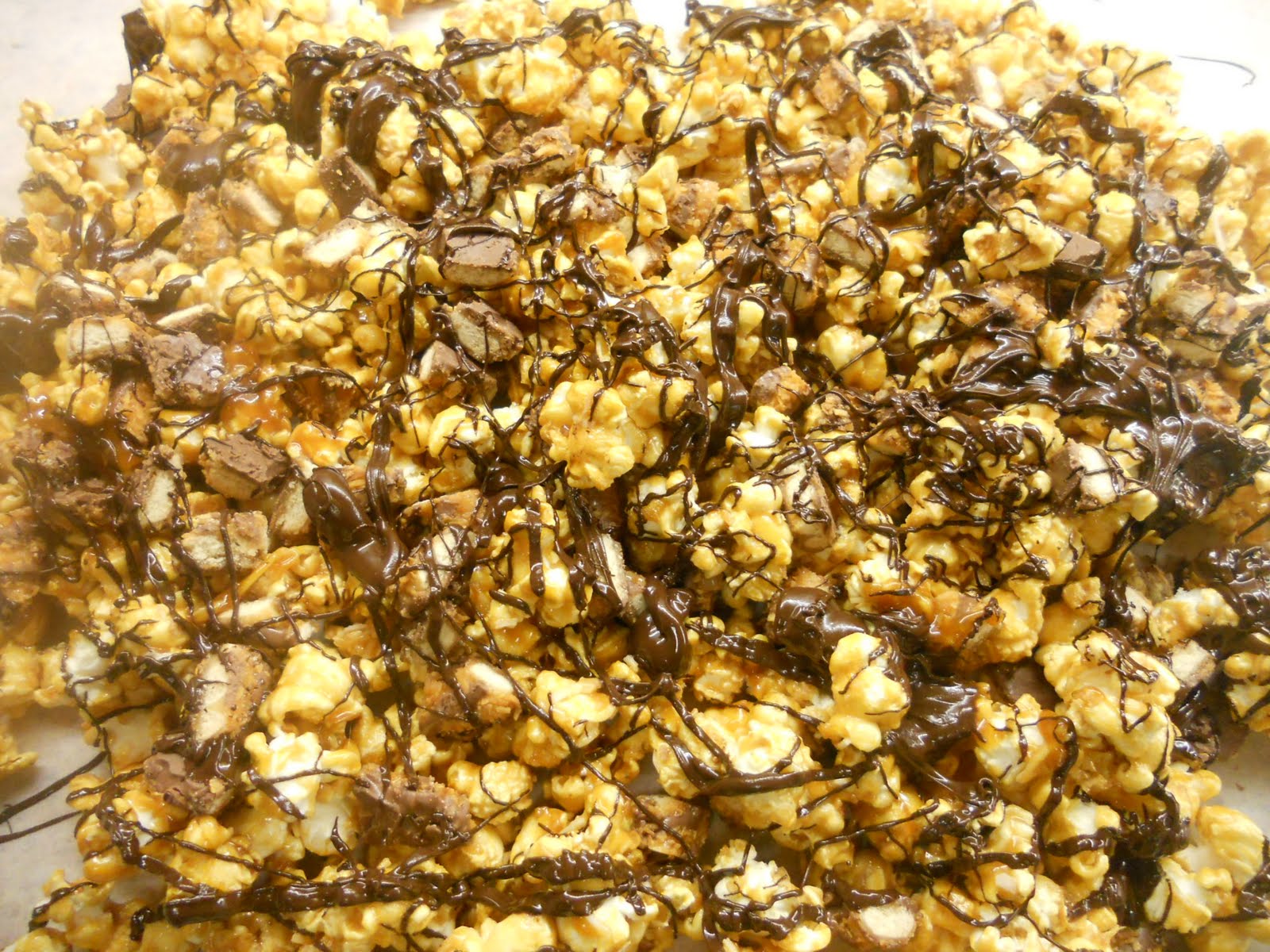 German Chocolate Popcorn | The Brunette Baker