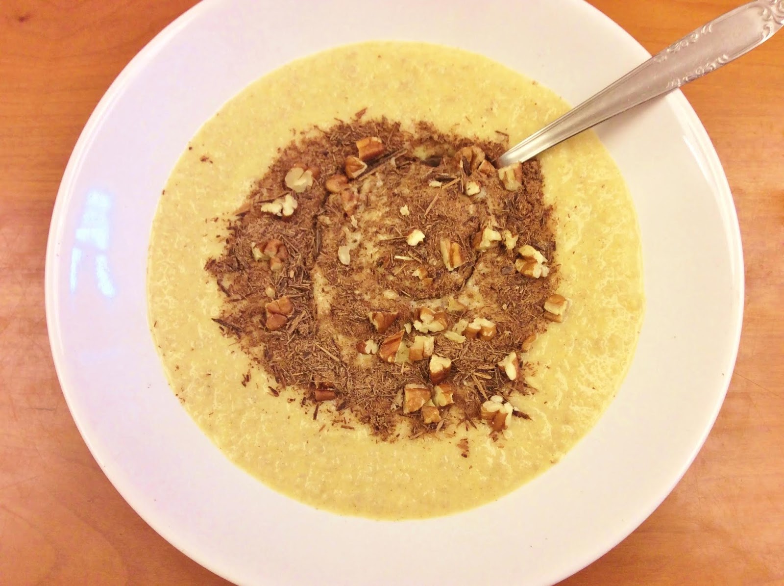 Papas de Cereais e Abóbora (Saudável, Vegan, Sem Lactose, Sem Açúcar ...