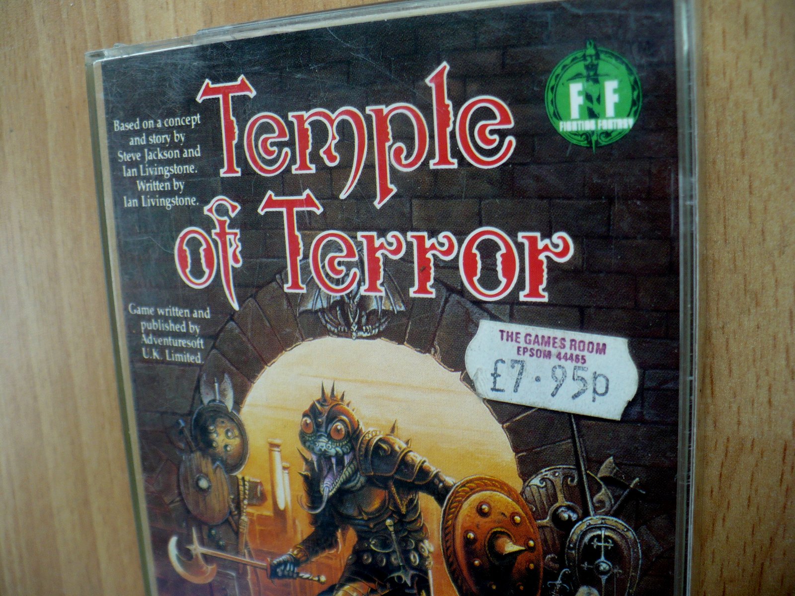 Archeogaming: Archeoshot #003: Temple of Terror (Commodore 64, 1986)