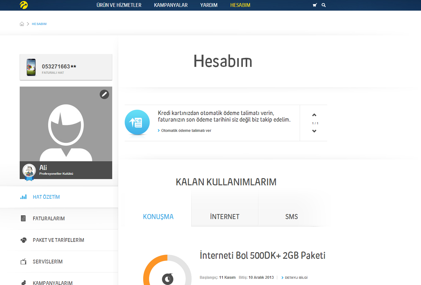 Turkcell.com.tr yenilendi! - correctdesign