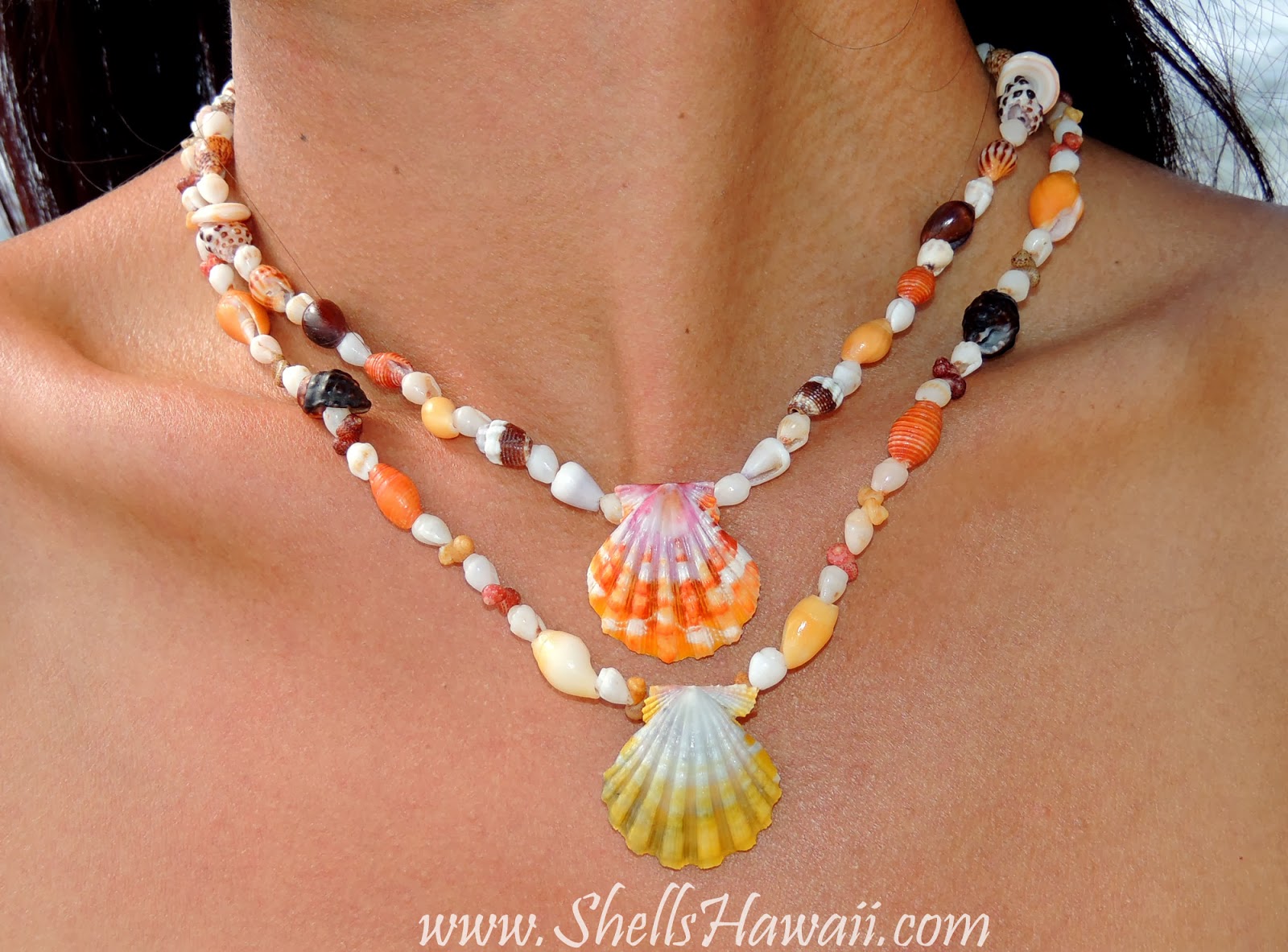 Kahelelani & Sunrise shell jewelry by.... Janjira: Sunrise & Hawaiian ...