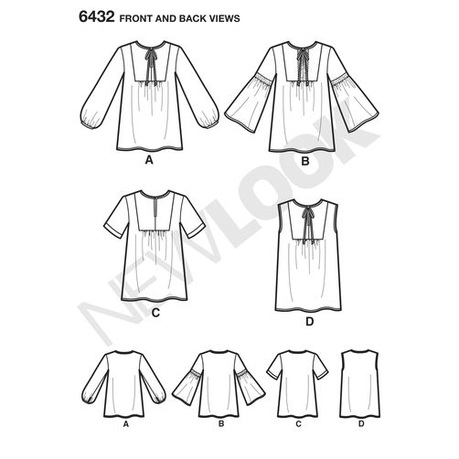 I believe I can sew...: One pattern, many looks - part 1 - New look 6432