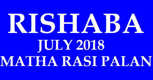 Rishaba Rasi Palan Today