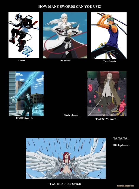 Muzika: the Anime Afficionado: Sword Users