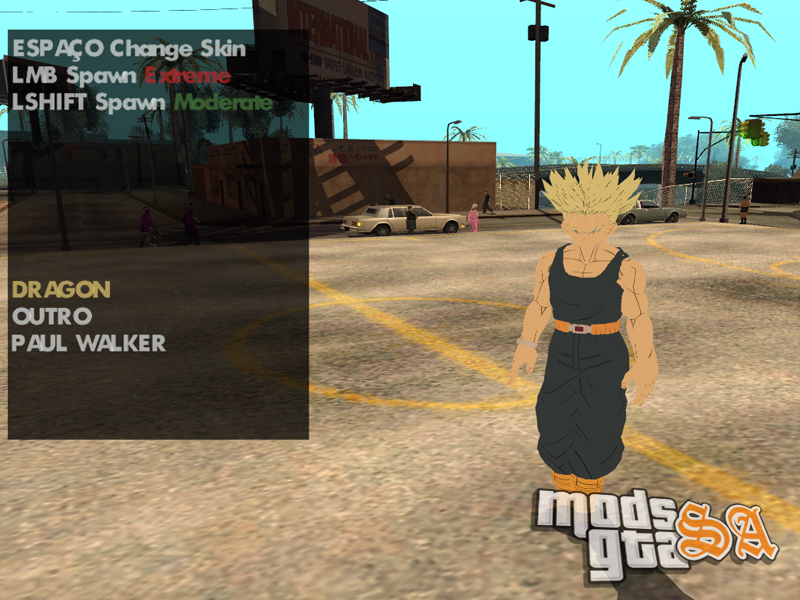 Mods GTA San Andreas: Skin Selector v2.1c ML