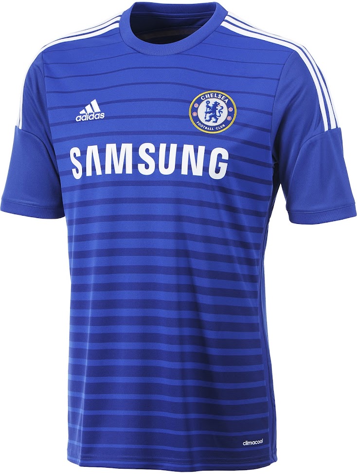Chelsea 14-15 Home, Away and Third Kits Released - Footy Headlines