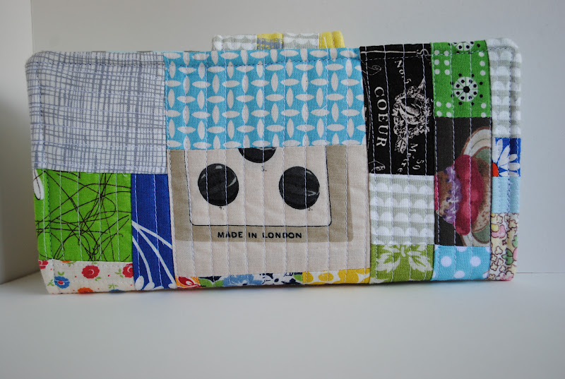 1/4" mark: Patchwork Wallet