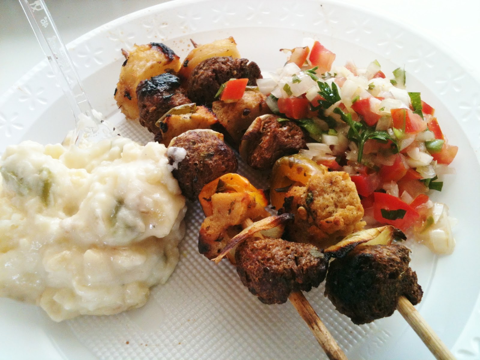 Churrasquinho vegano