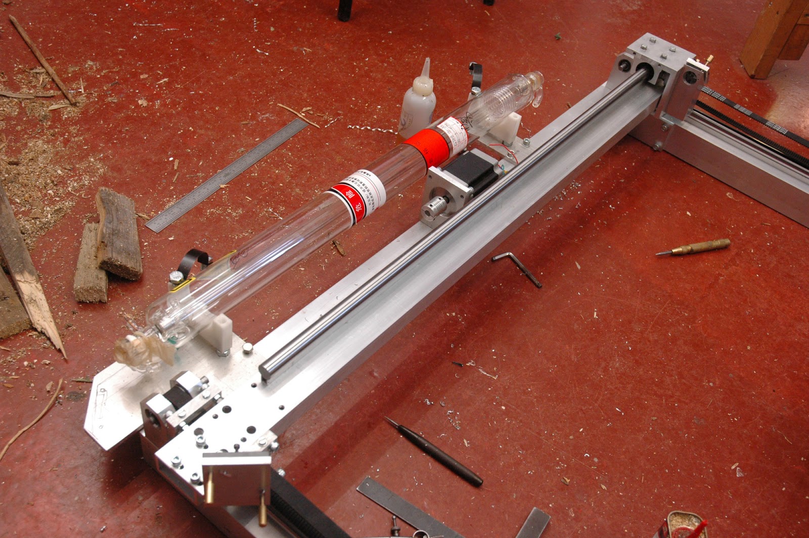 Laser Cutter Mark 1: Fantastic Laser Tube
