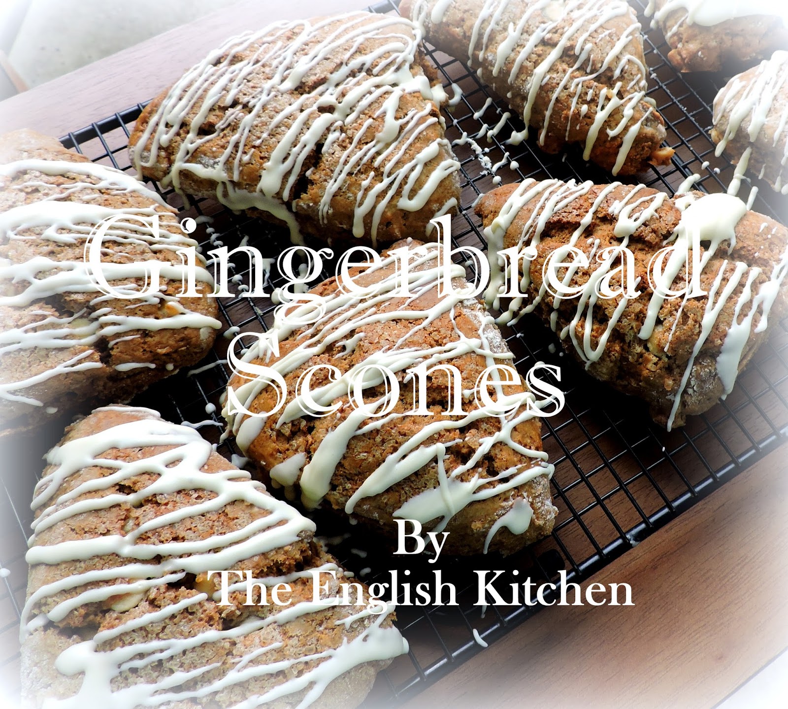 Gingerbread Scones | The English Kitchen
