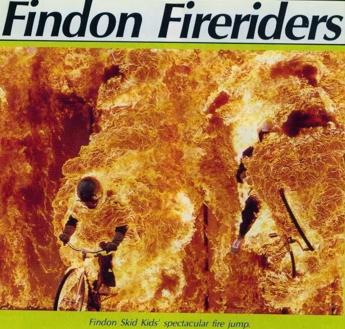 WILD MOTION: FINDON SKID KIDS : CYCLE SPEEDWAY