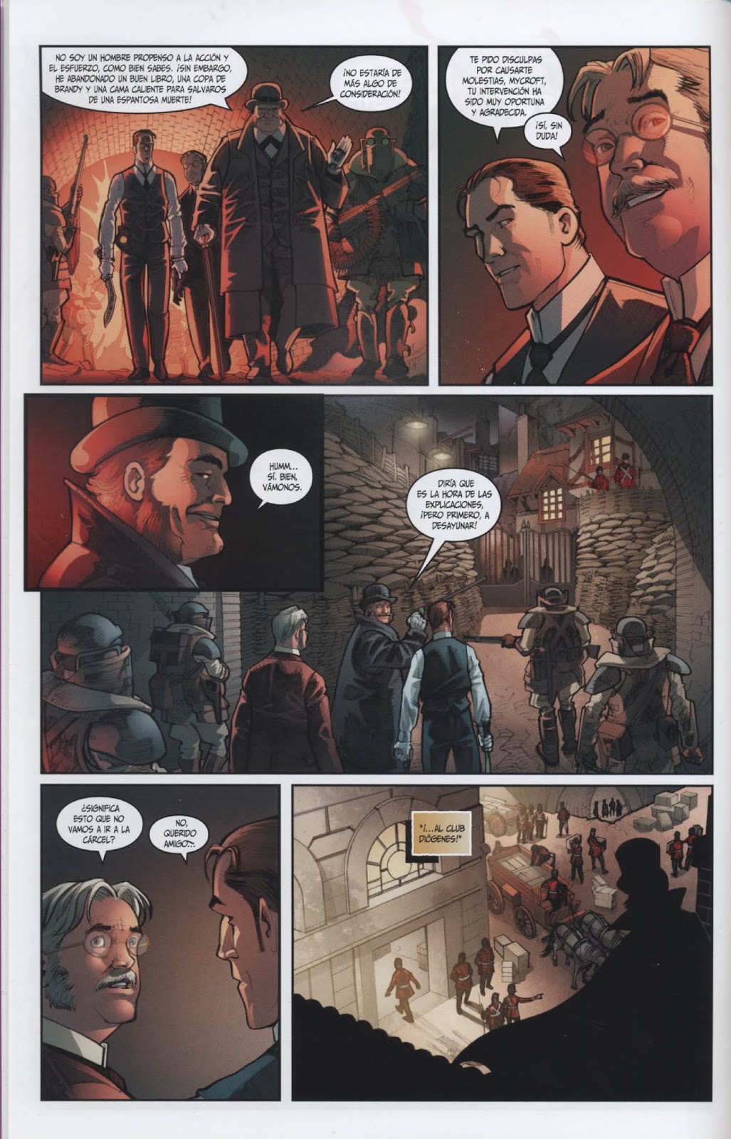 Galicia Comic: Victorian Undead 1 - Sherlock Holmes vs Zombis