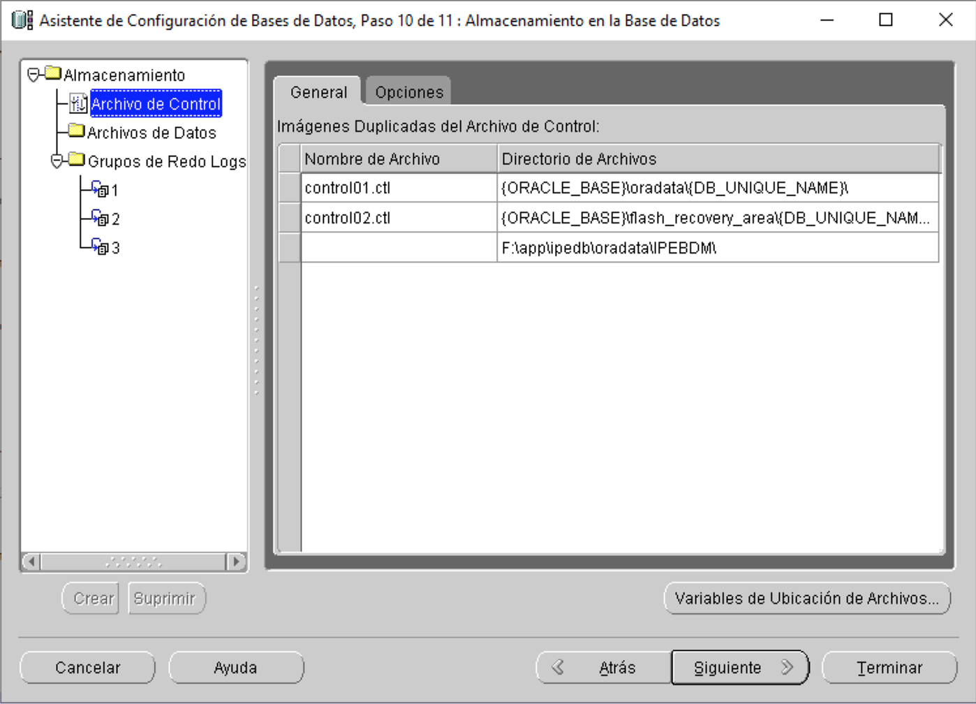 Martín Hernández Calva: Crear base de datos Oracle 11g en windows