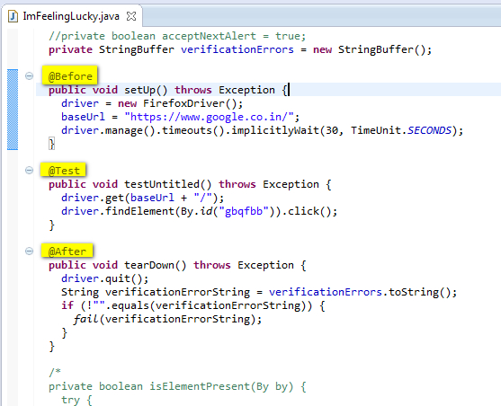Selenium By Arun 284 Using Junit Annotation In Our Selenium Webdriver 0087