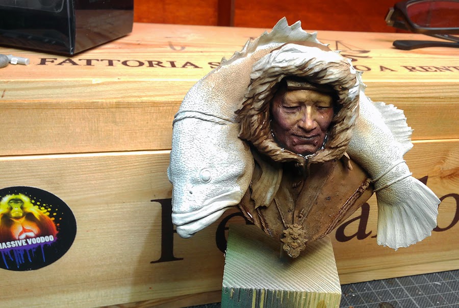 Step by Step: Inuit Fisherman | planetFigure | Miniatures