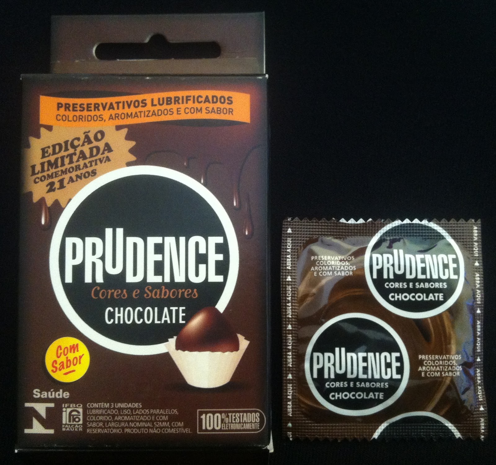 Condom Collection: Prudence Chocolate