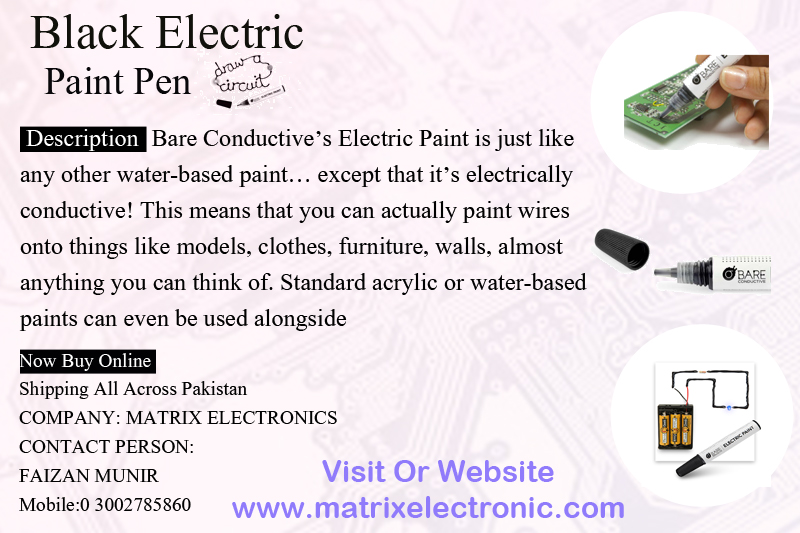 Bare conductive Circuit Pen In Pakistan: Bare Conductive Electric Paint ...
