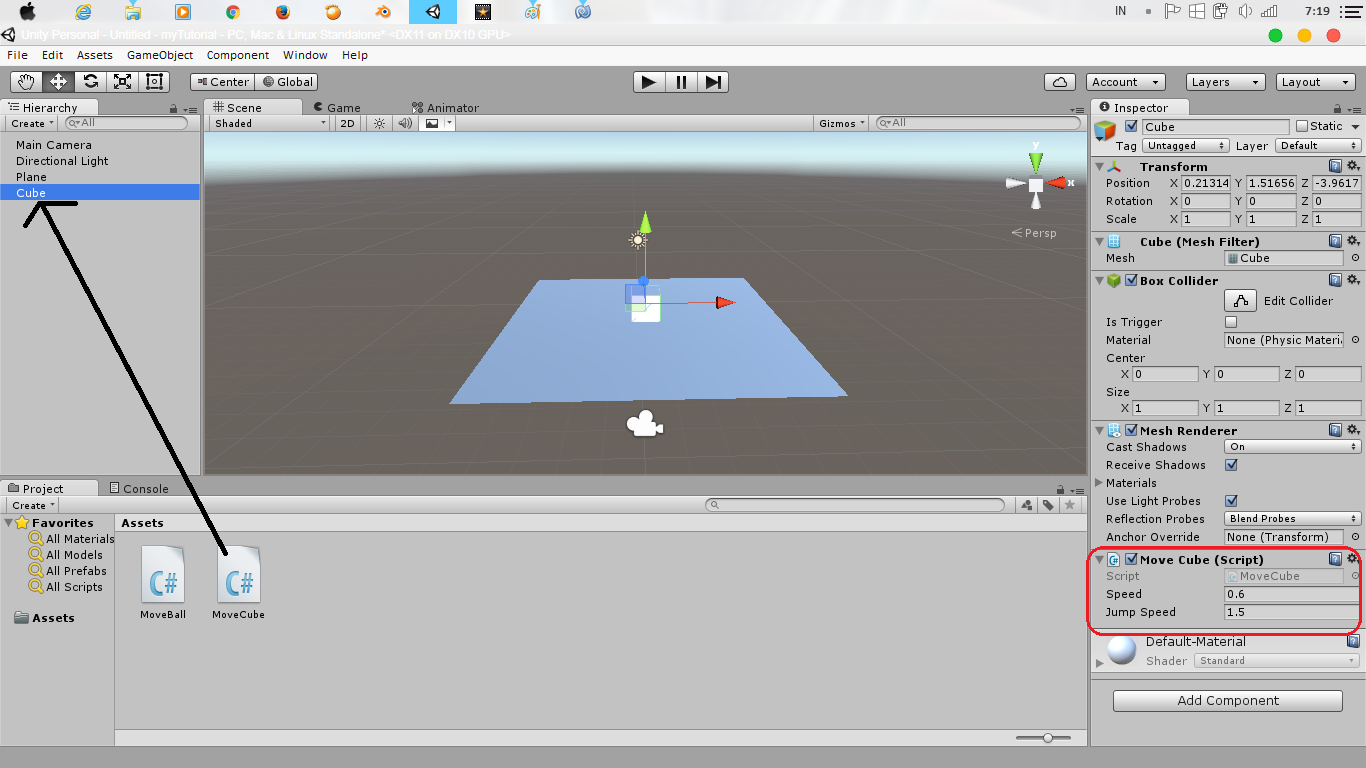 RCT : Unity Tutorial : Move & Jump Dengan CharackterController (unity 5 ...