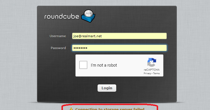 Roundcube Login