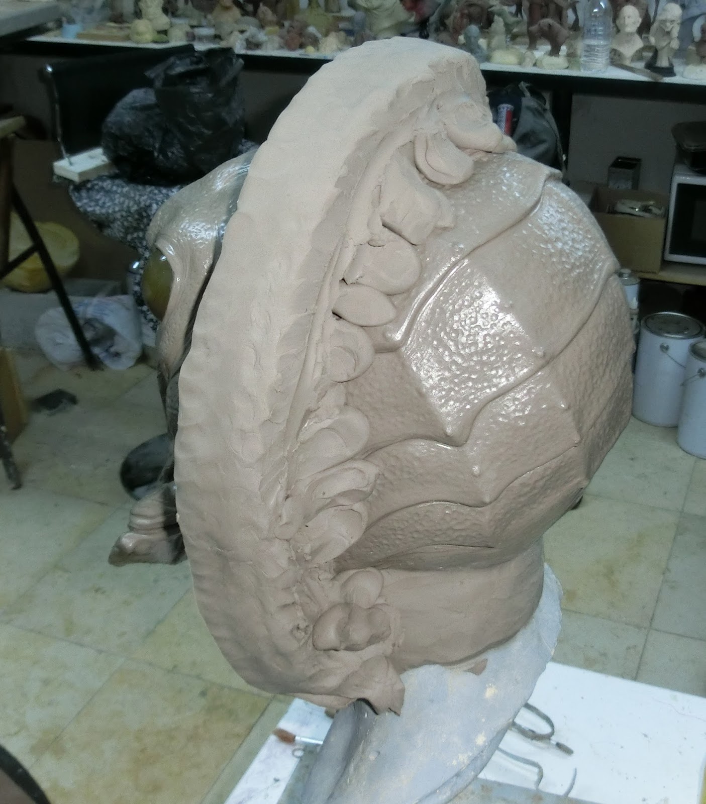 Aris Kolokontes art.: Latex wearable mask ( Insectoid )