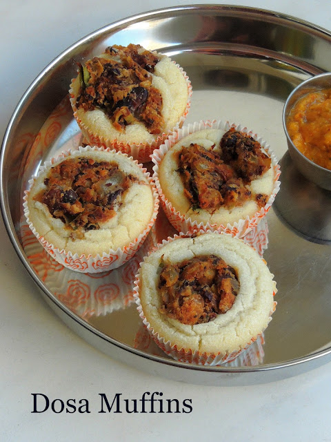 Priya's Versatile Recipes: Idly Muffins/Rajma Masala Stuffed Idli/Dosa ...